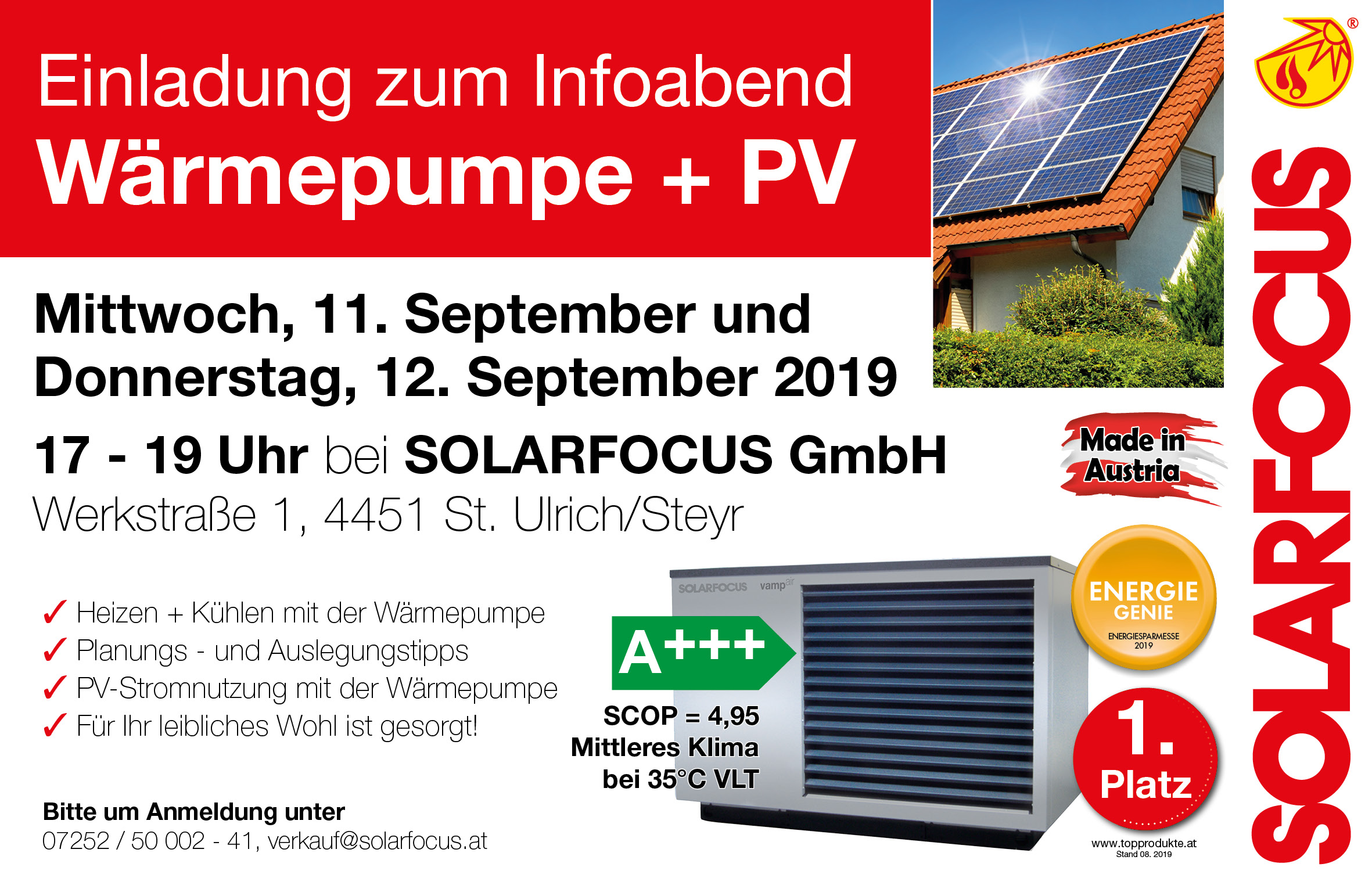 Solaranlagen | Pelletkessel | Kombikessel | Frischwassermodule »SOLARFOCUS
