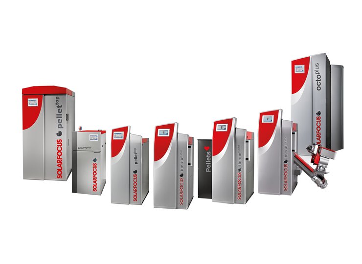 Pellet heating, Split log heating boilers | SOLARFOCUS