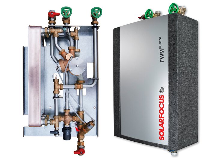 Prodotti SOLARFOCUS: Impianti solari | Caldaie a pellet e legna